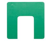 Plastic Shims (Slotted) | Tri-Fixx