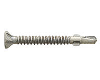Countersunk Ribbed Head Wing Self Drilling Screws | Tri-Fixx